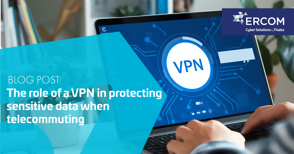 The role of a VPN in protecting sensitive data when telecommuting ...
