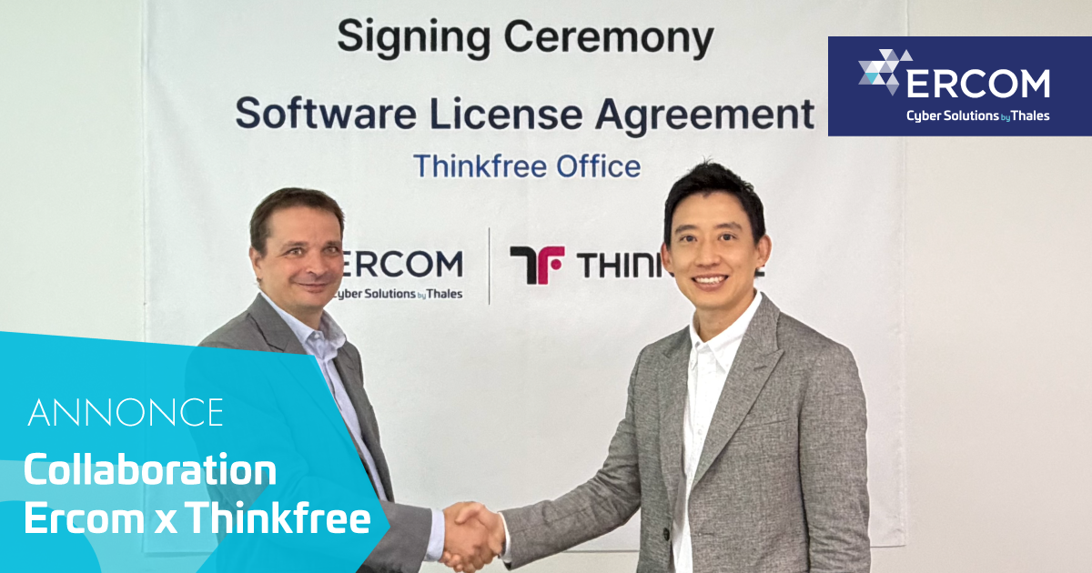Ercom renforce sa solution Cryptobox grâce à l'expertise de Thinkfree | Cyber Solutions By Thales
